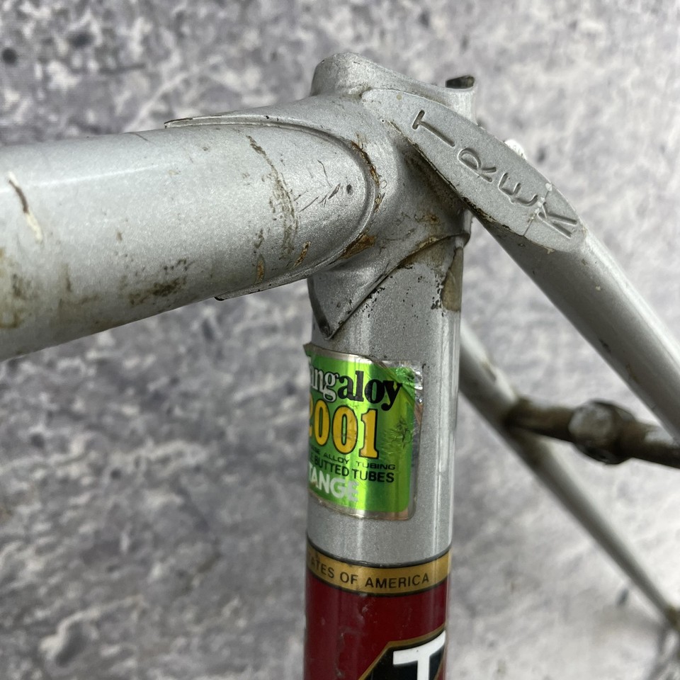 Vintage Trek 400 Road Bike Frame 49 52 Tange Chromoly Steel 80s USA ...