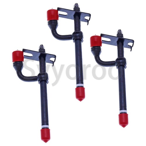 3× Fuel Injector AR89564 For John Deere 820 830 1020 1030 1120 1520 ...