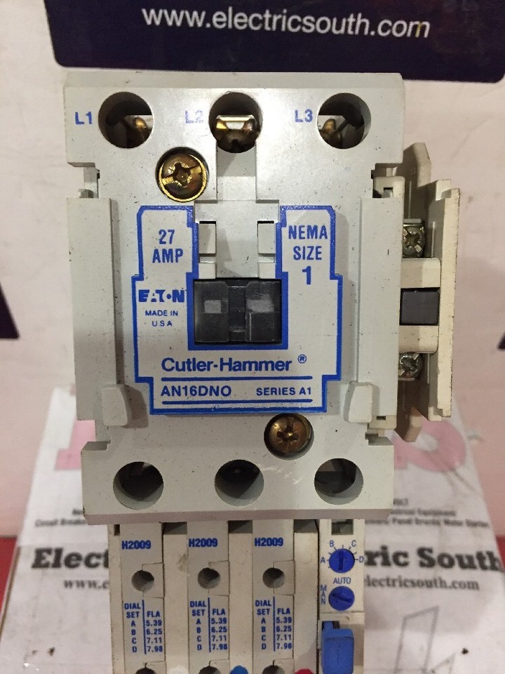 Cutler Hammer Starter AN16DN0 Size 1 120 Volt Series A1 | eBay
