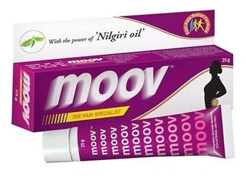 6 X Moov Fast Pain Relief Cream Ayurvedic Formula Nilgiri Oil- 30g | eBay