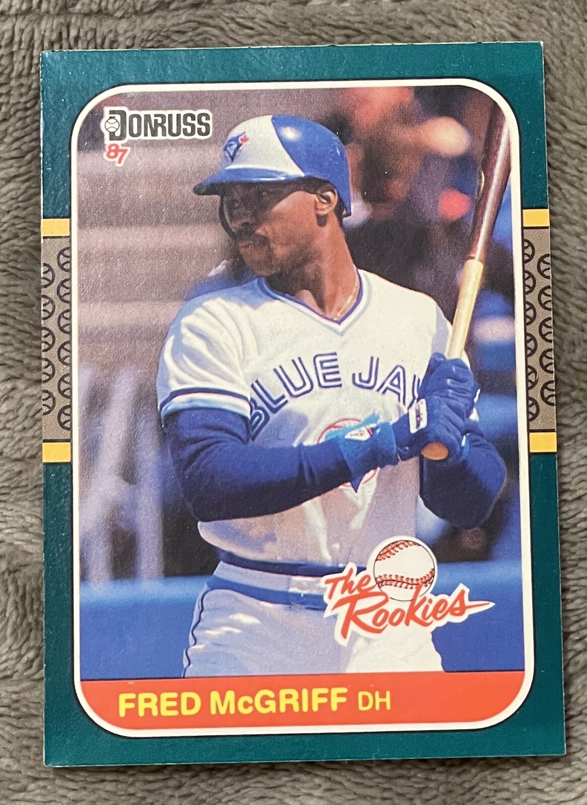 Fred McGriff 1987 Donruss The Rookies #31 Near Mint HOF | eBay