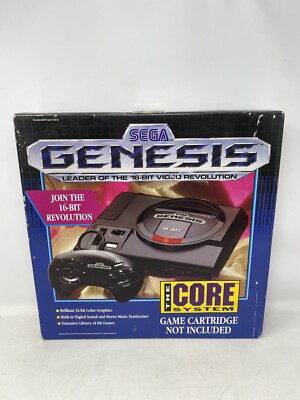 Sega Genesis Model 1 Console 'The Core System' CIB w/ Games authentic ...