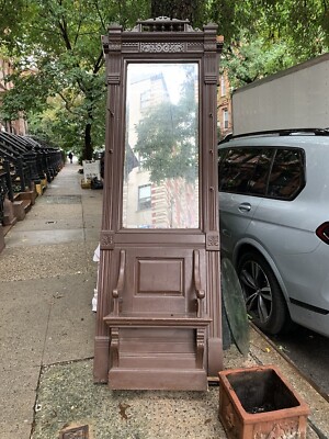 ANTIQUE VICTORIAN HALL TREE - ALL ORIGINAL 3’ X 10’ ( Pick Up Only ) | eBay