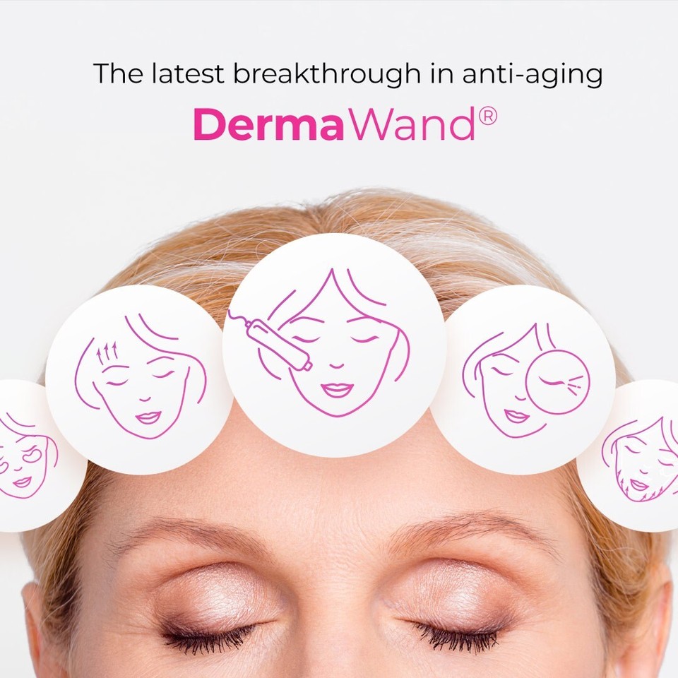 Derma Wand PRO High Frequency Facial Wand - 1 Year Warranty - Brand New! -Violet | eBay