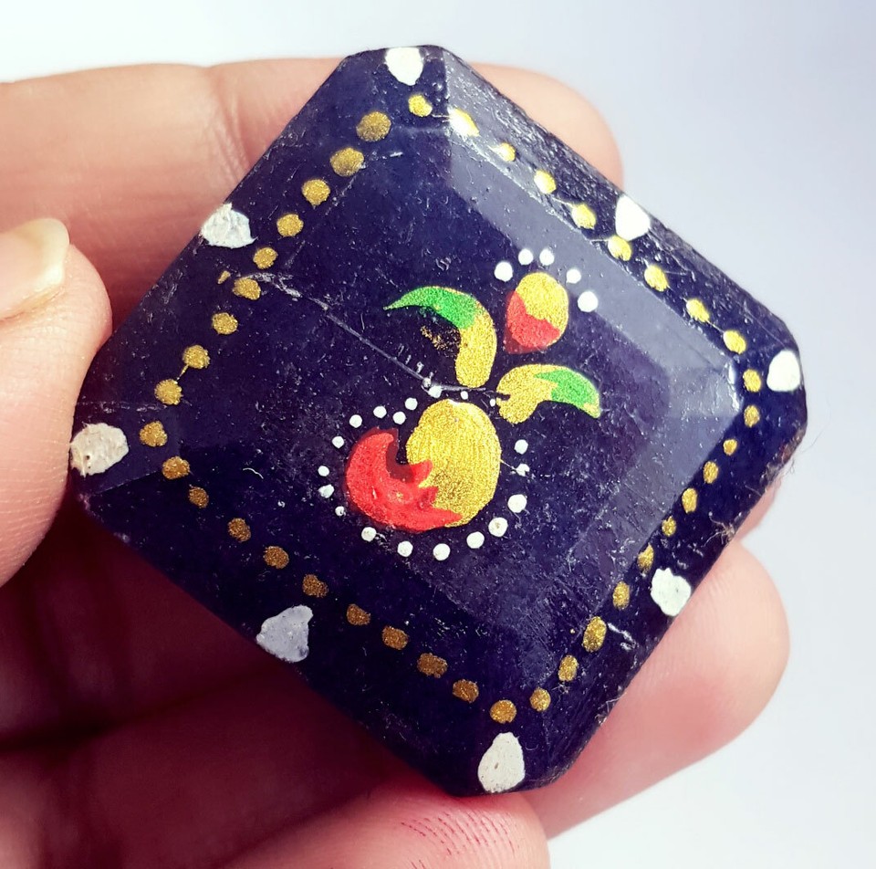 Meena Art Natural Blue Sapphire Loose Gemstone 99.77 Ct African ...