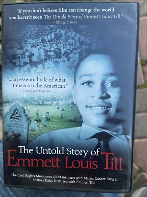 The Untold Story of Emmett Louis Till Murder DVD Black Civil Rights ...