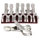6pcs/set Stainless Steel Laundry Clips Metal Clothes Socks Hanging ...