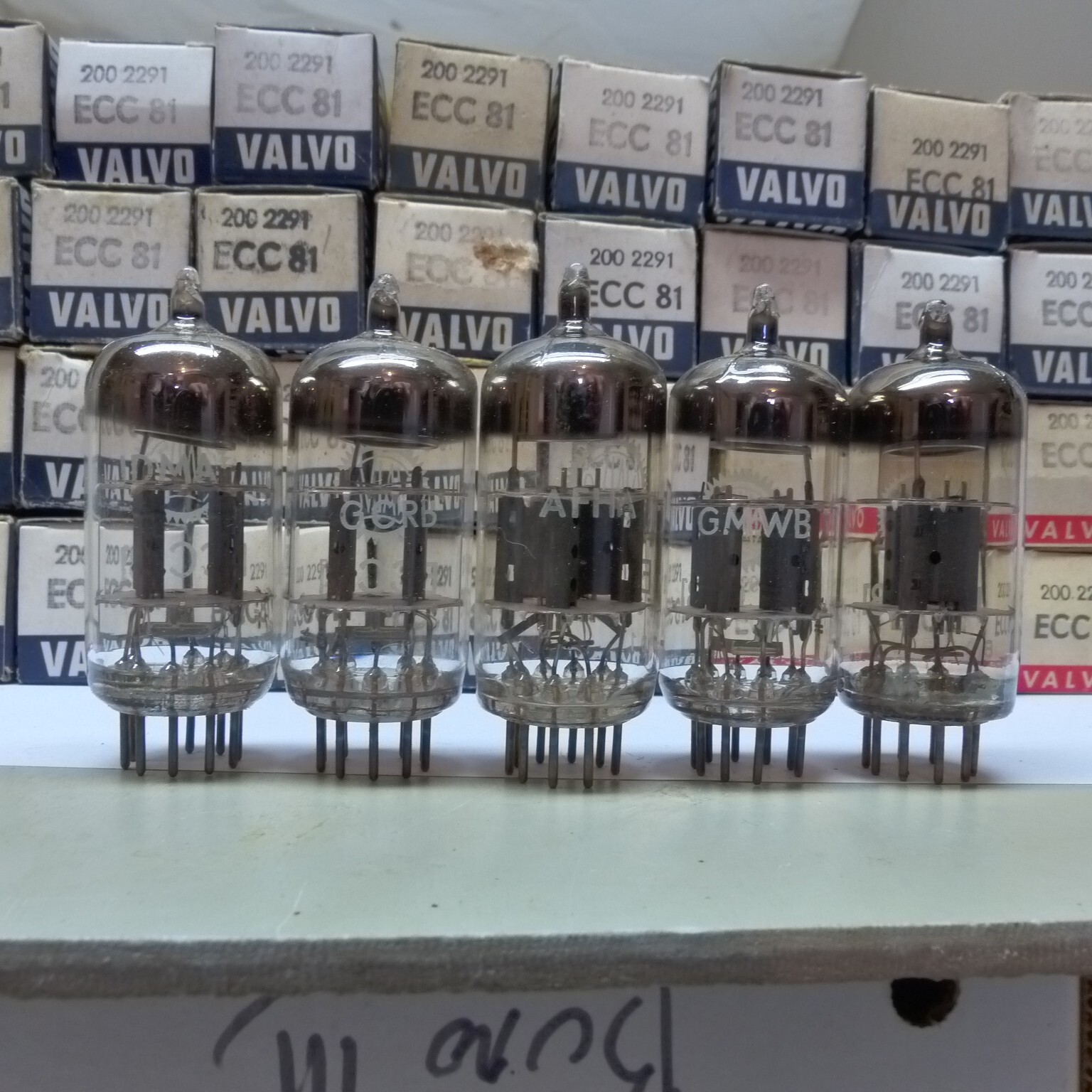 1x ECC81 Valvo 12AT7 Tubes Röhre NEW in Box NOS/NIB | eBay.de