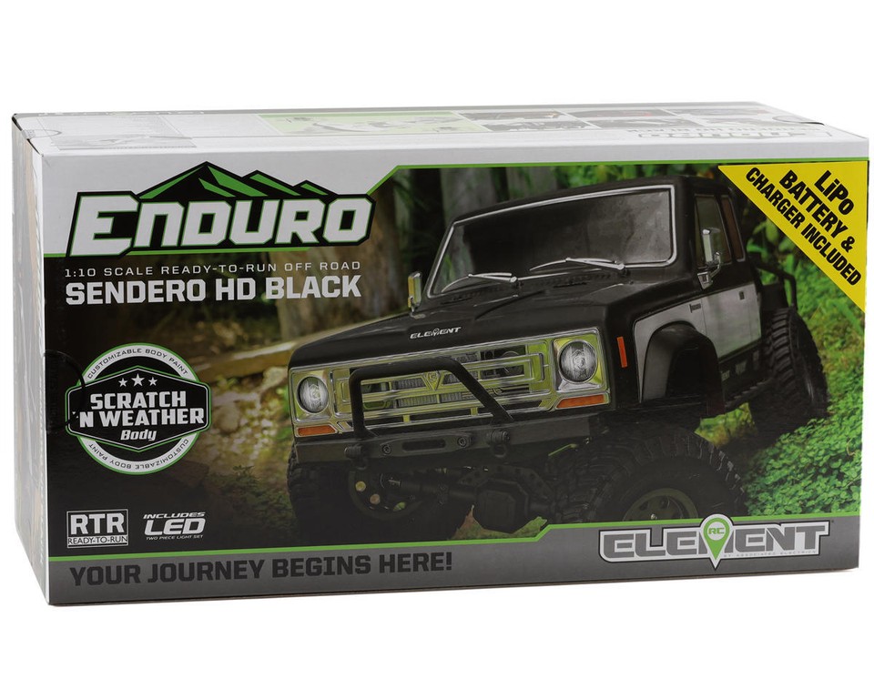 Element RC Enduro Sendero HD Trail Truck 4x4 RTR 1/10 Rock Crawler ...