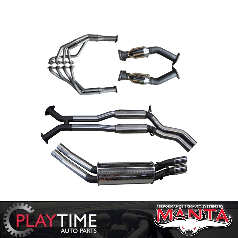 Manta Holden Commodore VT - VZ V8 Sedan 2.5in Dual With Extractors ...