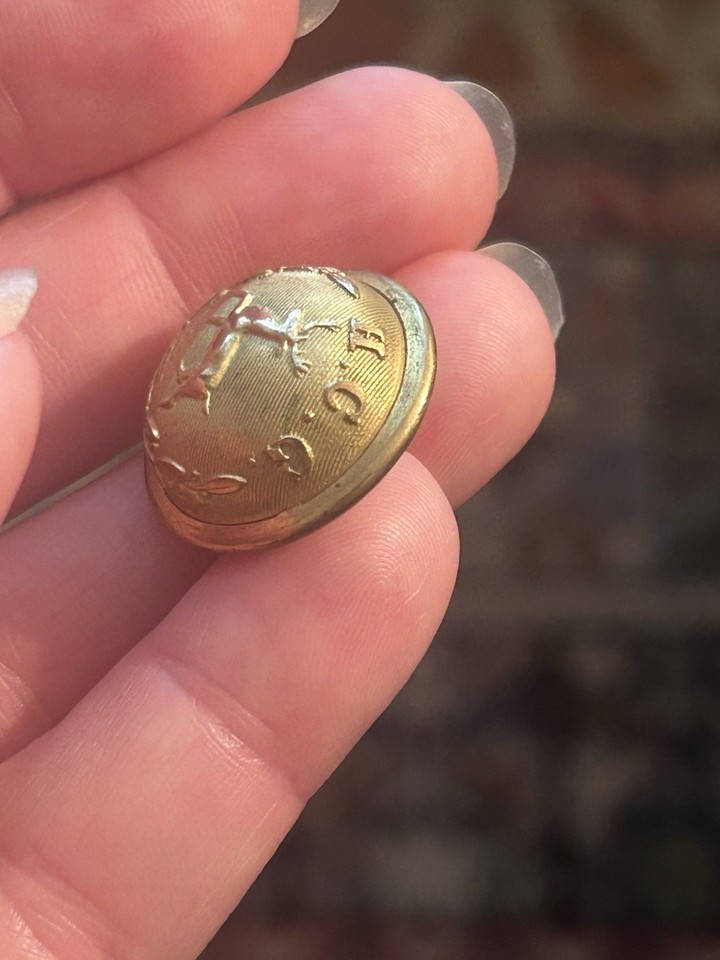 Antique Military Button HARTFORD CITY GUARD BUTTON ALBERTS Civil War ...