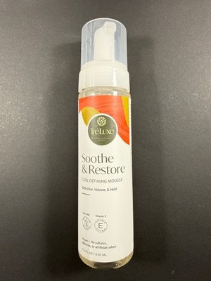 NEW Treluxe Soothe & Restore Curl Defining Mousse 7.1 oz NEW UNOPENED ...