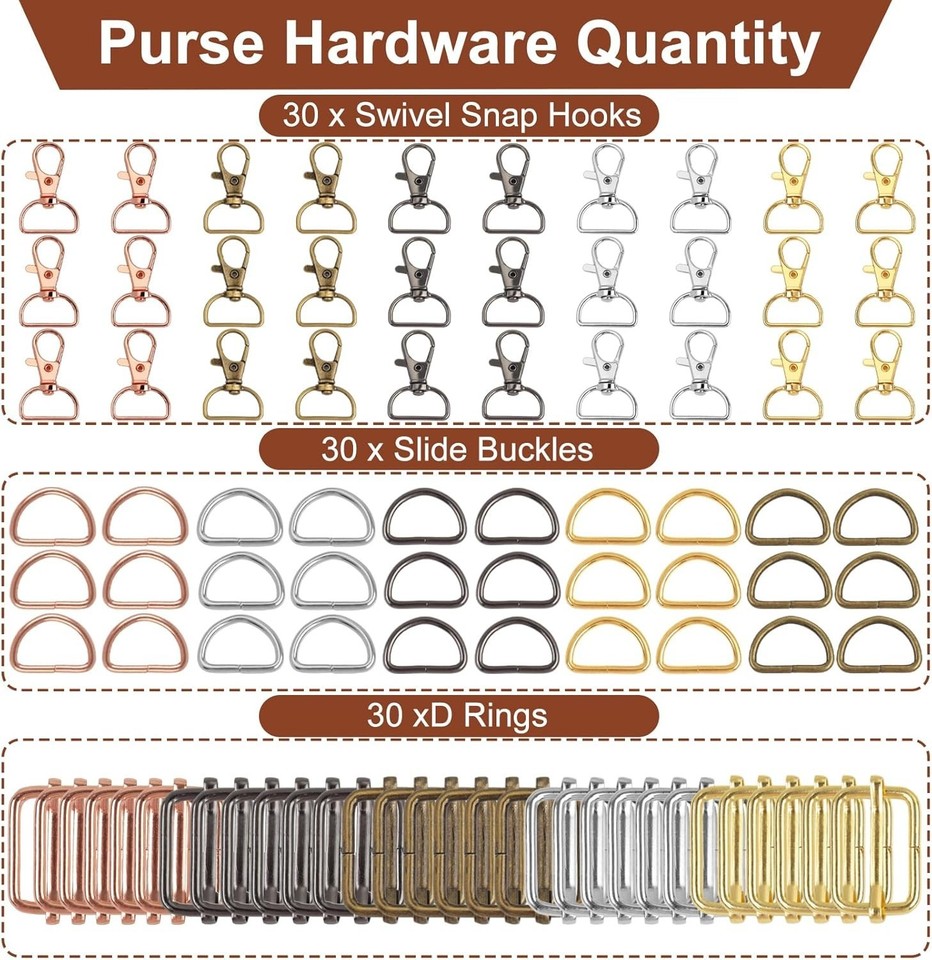 Metal Swivel Snaps Hooks, Keychain Bulk with Key Chain Swivel Hook D ...