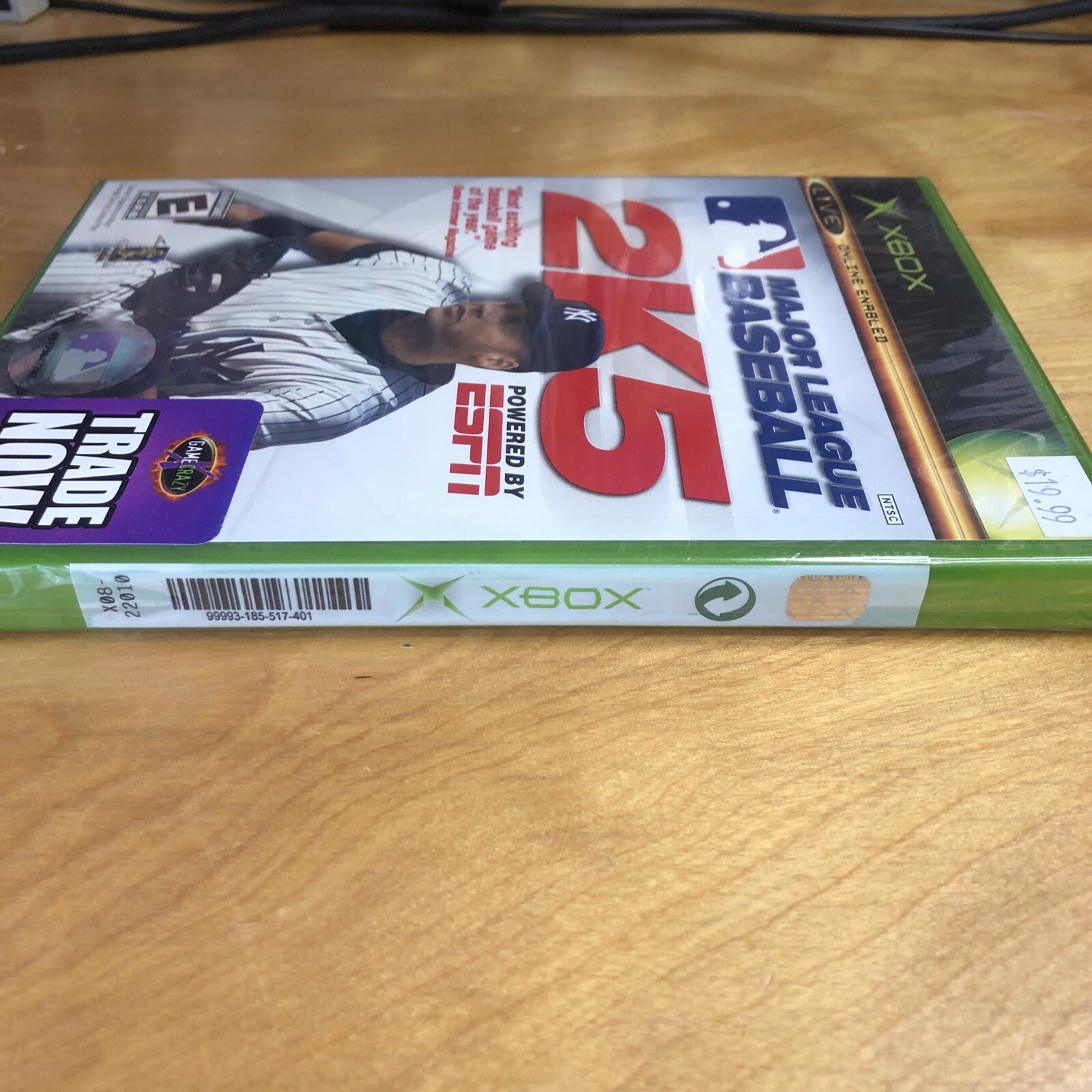 Major League Baseball 2K5 (Microsoft Xbox, 2005) New Sealed ...