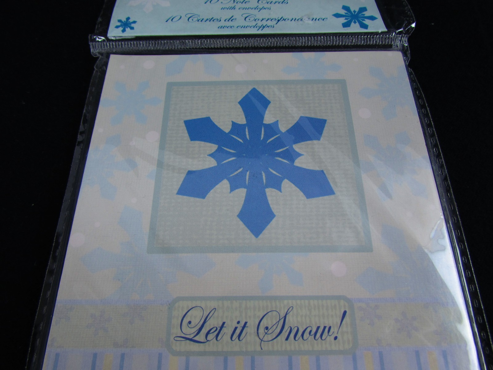 Colorbok Christmas Winter Note Greeting Cards Let It Snow 10 With ...