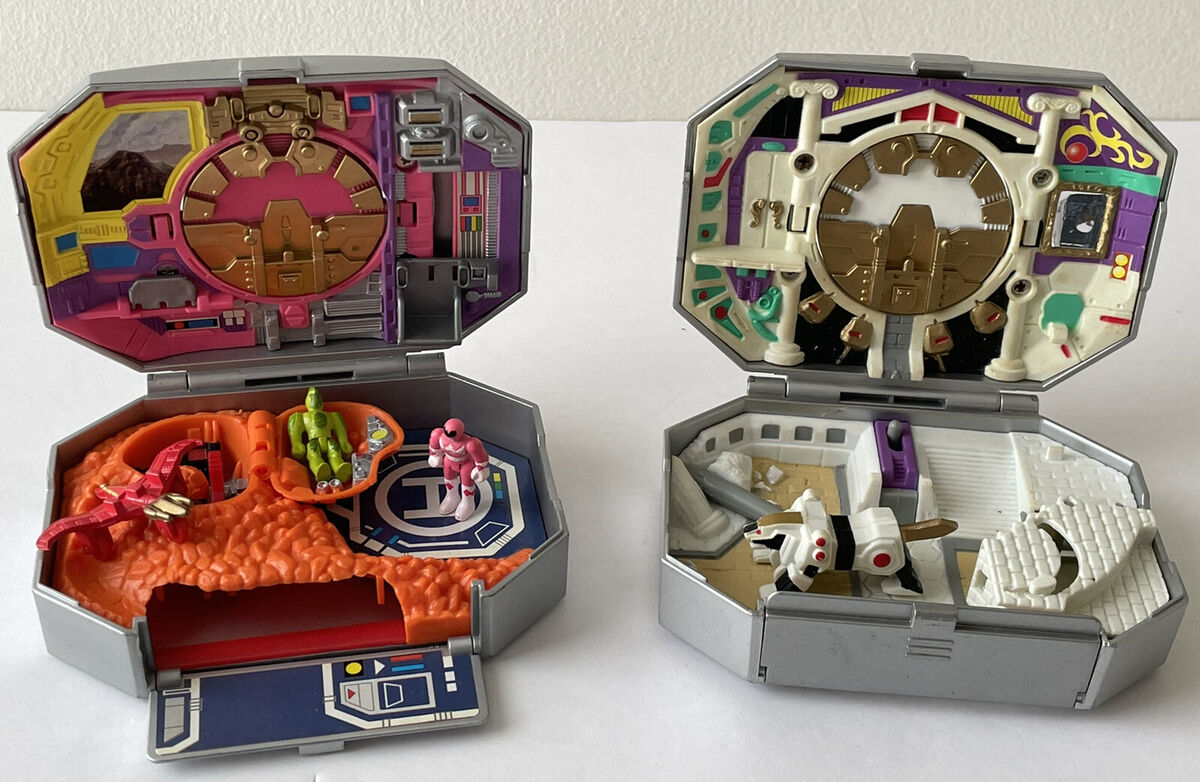 Mighty Morphin Power Rangers Micro Playset - Lot of 2 w Mighty Morphin Power Rangers Micro Playset - Lot of 2 w
