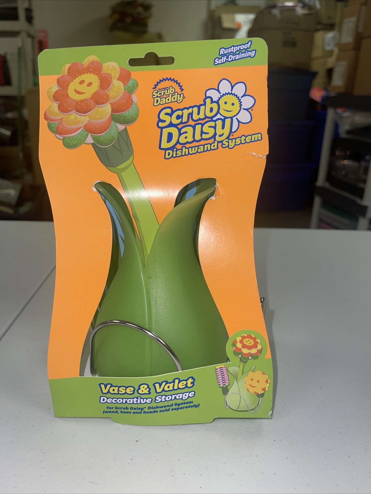 Scrub+Daddy+Vase+%26+Valet+Decorative+Storage+for+Scrub+Daisy+Dishwand ...