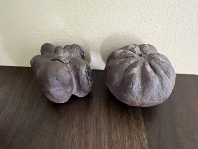 Art Pottery Spirit Rattle- Pair of Handmade Ceramic Harvest Spirit ...