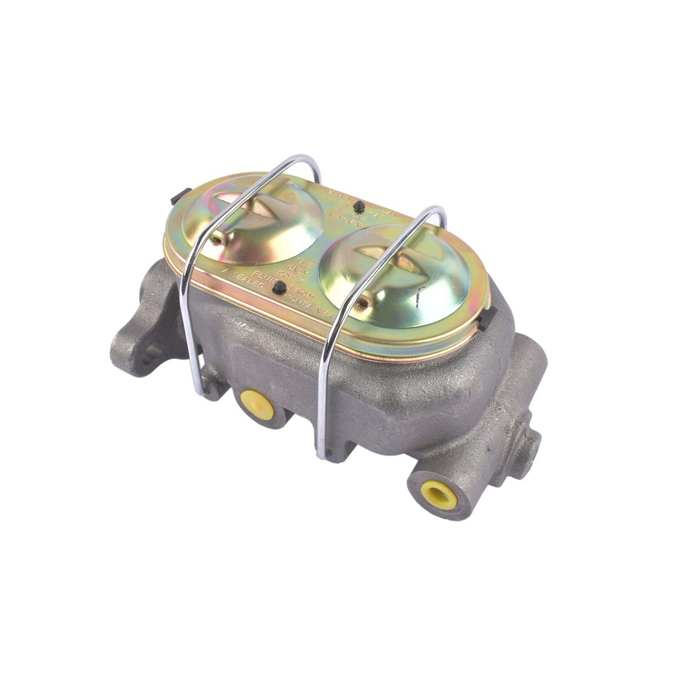 7" Dual Universal Power Brake Booster Bail Top Master Cylinder Disc ...