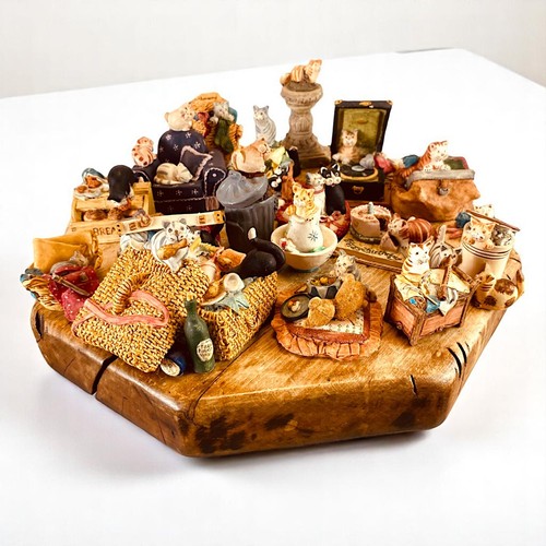 Peter Fagan Cats Collection Figurines Vintage 1989 Scotland x15 | eBay