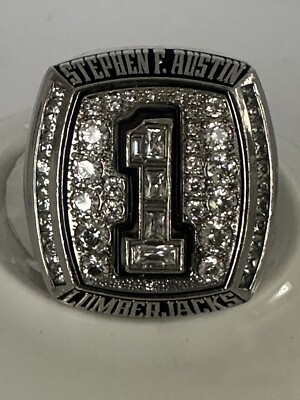 2010 Stephen F Austin Back To Back Player’s Football Championship Ring ...