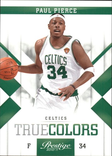 2010-11 Prestige True Colors #3 Paul Pierce Card | eBay