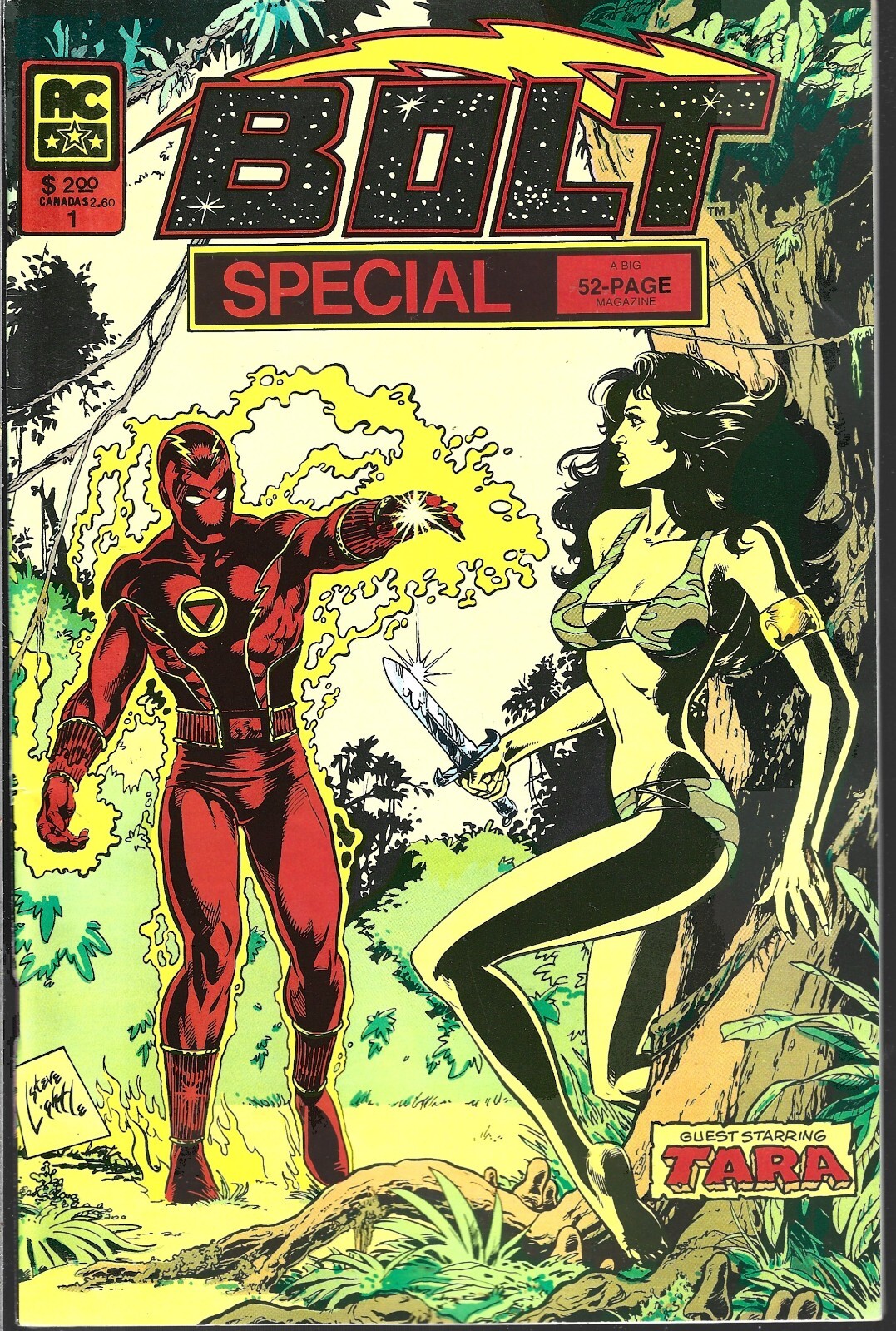 BOLT SPECIAL #1 STARRING TARA (VF) COPPER AGE AC AMERICOMICS, $3.95 ...