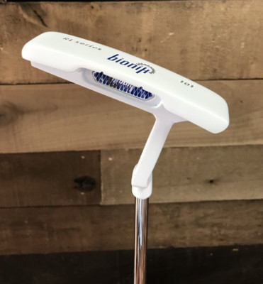 DEMO RH White Big & Tall Mens Bionik Putter 101 Steel Shaft 40 Inches ...