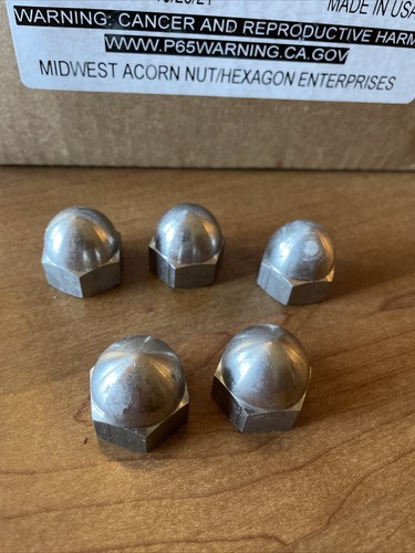 Qty 15 - 5/8-11 Stainless Steel Hex Acorn Cap Nuts 316 Stainless | eBay