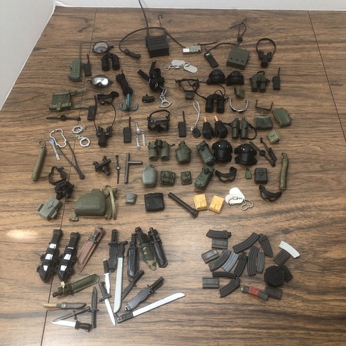 1/6 Scale Gear Accessory Dagger Mag LOT 12" Figure BBI GI Joe Dragon ...