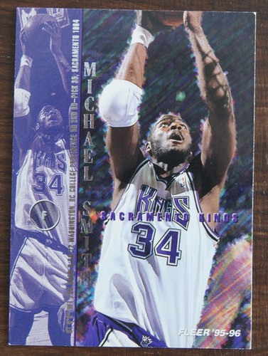 Trading Card NBA Fleer 95-96 Michael Smith Sacramento Kings | eBay.de
