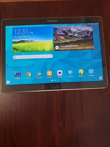 Samsung Galaxy Tab S SM-T800 10.5in 16GB, Wi-Fi Titanium Bronze | eBay