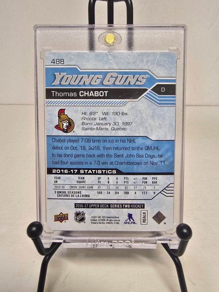 TIM STUTZLE 2020 Upper Deck YOUNG GUNS ROOKIE RC CARD# 482 PSA 9 MINT ...