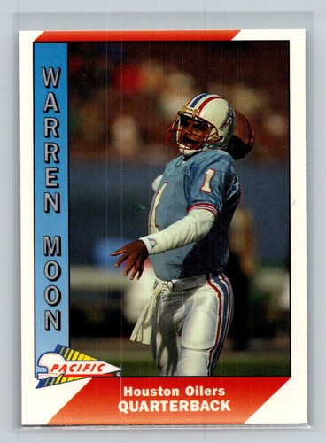 1991 Pacific #181 Warren Moon Houston Oilers Football Card | eBay