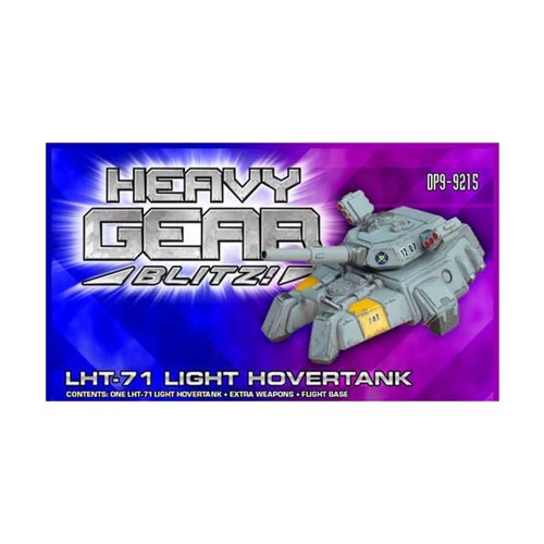 DP9 Heavy Gear Blitz! CEF & PAK LHT-71 Light Hovertank (2011 Ed) Pack ...