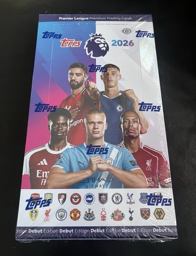 1x Topps Premier League 2026 Hobby Box SEALED BOX | eBay UK