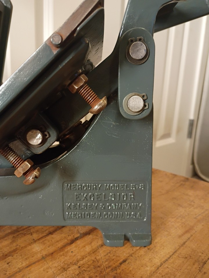 Kelsey 5x8 Model P Letterpress Printing Press | eBay