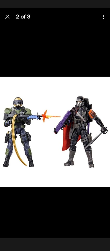 G.I. Joe Classified Series #141 Steel Corps Commander vs. Twilight ...