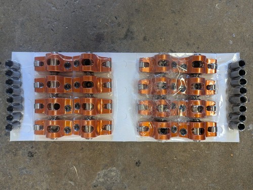 Harland Sharp SBC Rocker Arms - 1.5 Ratio 7/16 Stud S1004-150 NHRA Drag ...