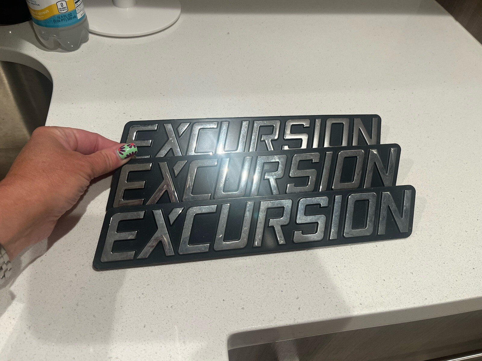 2000 2001 2002 2003 2004 2005 FORD EXCURSION EMBLEMS SET OF 3 OEM | eBay