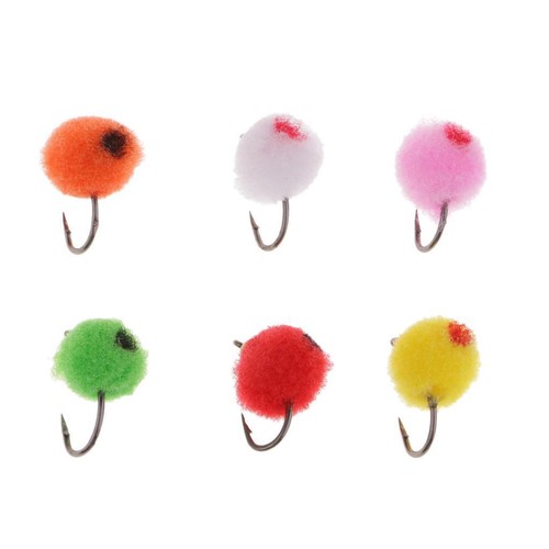 36pcs Salmon Egg , Fly Fishing for Steelhead/Trout/Salmon | eBay Australia