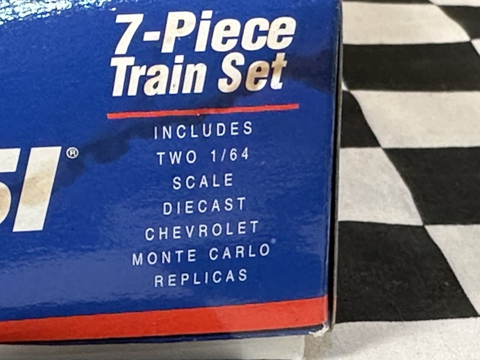 Revell Jeff Gordon #24 7 Pc Train Set HO Scale Diecast Train Collection ...