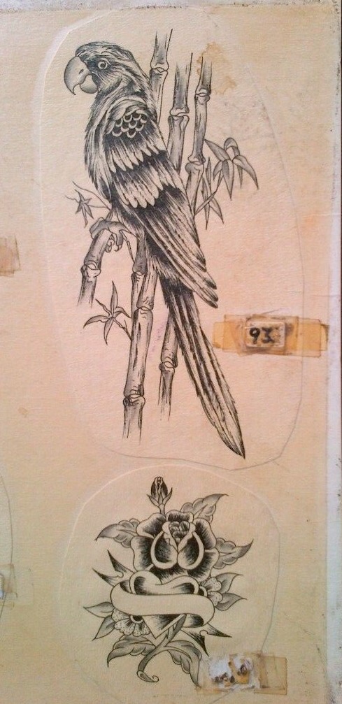 COL TODD TATTOO LEGEND - LARGE VINTAGE ORIGINAL CHOLO STYLE TATTOO ...