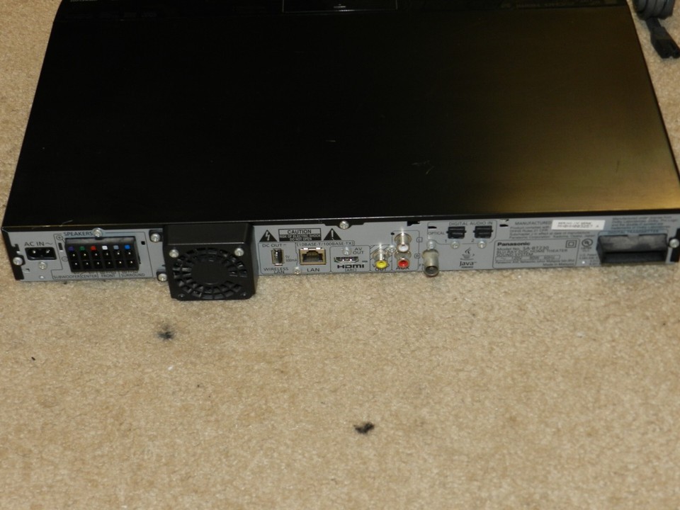 Panasonic SA-BT230 5.1Ch 1000W BD/DVD/CD Home Theater System DVD UNIT ...