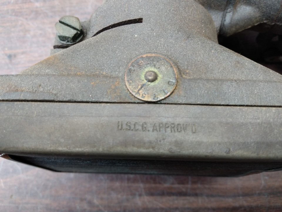 Vintage Carter BB-1 updraft cast iron marine carburetor with breather ...