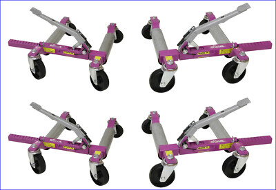 GOJAK G6313L/R ( ehem. GJ6200 )SET 4 Stück Fahrzeugroller Wagenheber ...