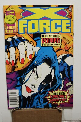 X-FORCE #62 (1997) Domino, Shinobi Shaw, Jeph Loeb, Adam Pollina ...