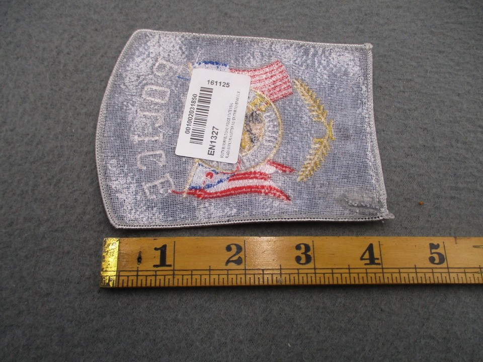 South Bloomfield Ohio Police Patch T7 | eBay