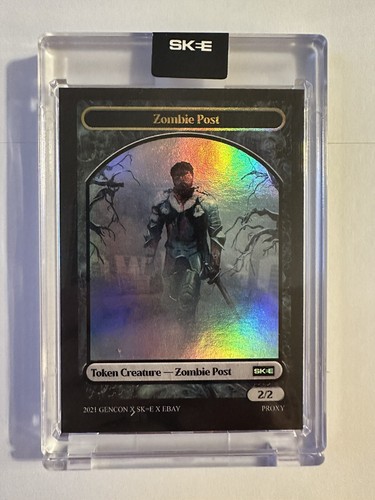MTG Gen Con 2021 Ebay Exclusive ZOMBIE POST 981/999 Post Malone NM | eBay