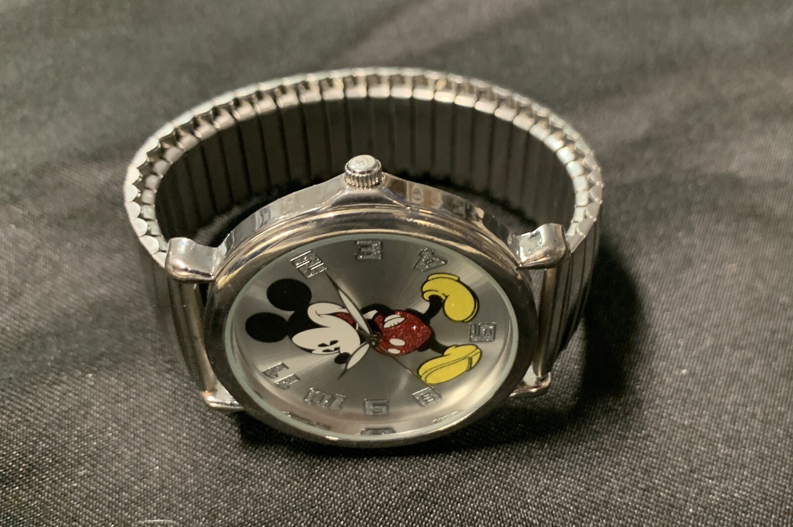Mz Berger Mickey Mouse Women’s Watch Disney Works! Needs Battery | eBay